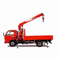 Quality Design Mini 3 ton Telescopic Boom Crane Mobile Truck Mounted Crane with YUNNEI for sale