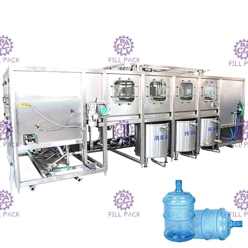 Quality 3 / 5 Gallon / 20L Bottle Water Washer Filler Capper Equipment / Plant / Machine / System / Line for sale