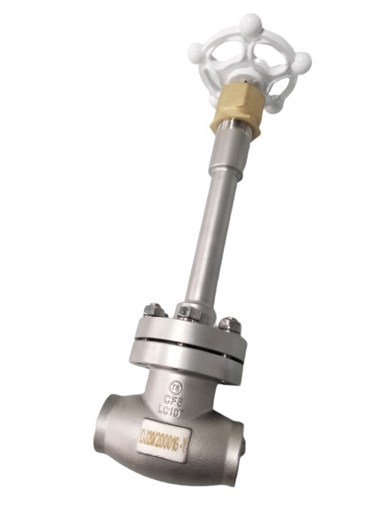 Quality Stainless Steel 304 CF8 DN65 Cryogenic Globe Valve for sale