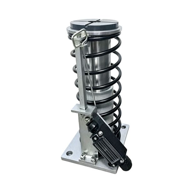 Quality Hydraulic Elevator Oil Buffer with 150mm Stroke Carbon Steel Construction for ≤1600kg Cabins for sale