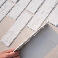 Quality Travertine Look Flexible MCM Soft Stone Wall Facing Veneer For Exterior Wall Decoration Durable Flexible Ceramic Tile for sale