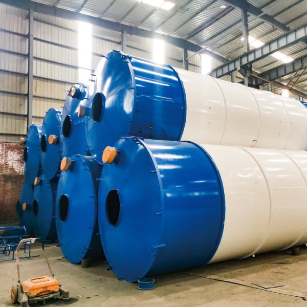 Quality High Rigidity Welded Cement Silo 50 Ton Cement Silo Customizable for sale