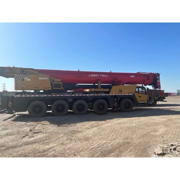 Quality Sany 130T Used All Terrian Crane SAC1300T7 2019 Heavy Lifting Crane for sale