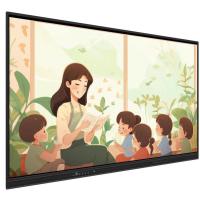 Quality All In One Interactive Whiteboard 65 75 86 Inch Media Player Multi Touch IR for sale