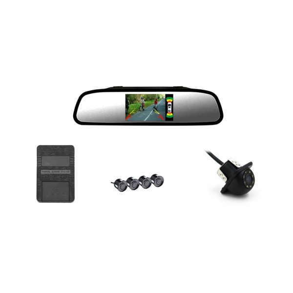 Quality Auto 4.3" Rear View Parking Sensor System 640*480 Resolution Display Format 16 / for sale