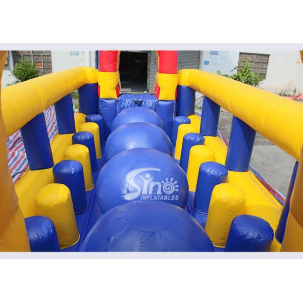 Quality 10x3m Giant Wipeout Inflatable Big Baller Obstacle Course for Adults and for sale