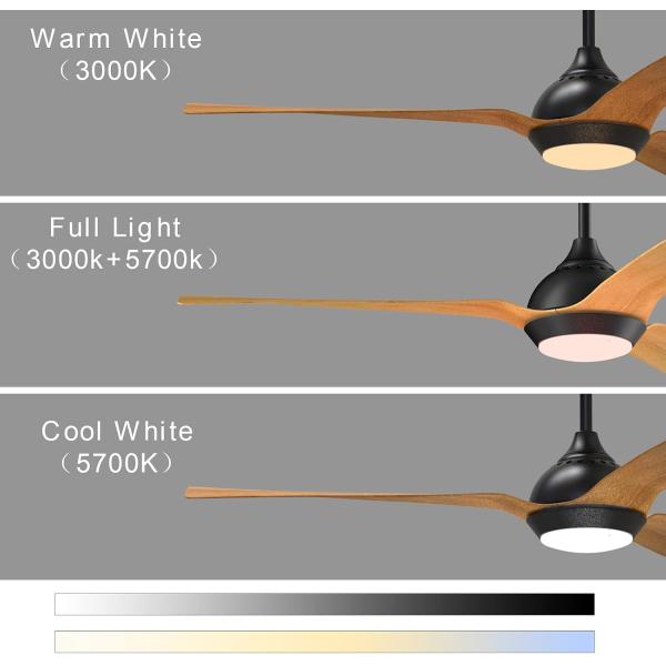 Quality 52 Inch Ceiling Fan Streamlined Design Outdoor Downrod Mount Ceiling Fan With for sale