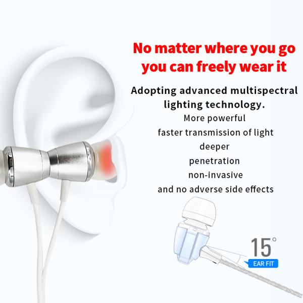 Quality App-Controlled Portable Infrared Phototherapy Headphones for Regulating Immunity for sale