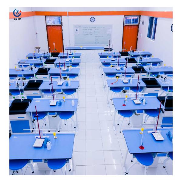 Quality Chemistry Biology Physics Student Lab Furniture Anti Alkali Ergonomic Classroom for sale