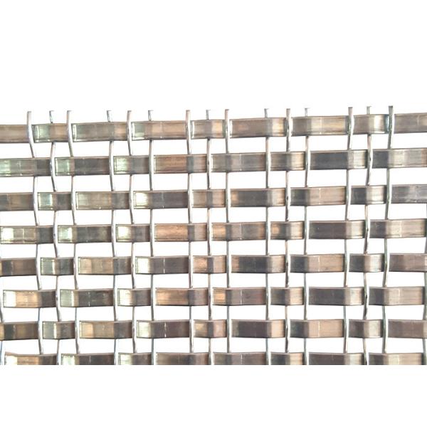 Quality Antique Plated finished Flat Architectural Wire Mesh For Cabinet Decoration for sale