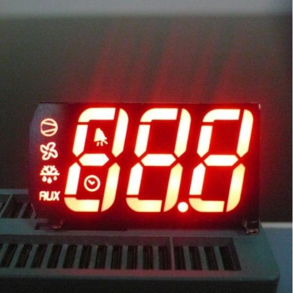 Quality Custom LED Display , Triple Digit 7 Segment Led Display For Cooling Control for sale