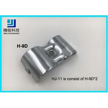 Quality Metal Anti static Reinforcing Parallel Joint Double Fitting For Flow Racks HJ for sale