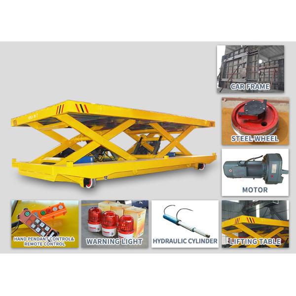 track transfer lift cart