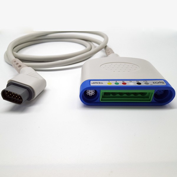 Quality Drager Siemens Multimed Pod 16 Pin TPU 6 Lead Ecg Cable for sale