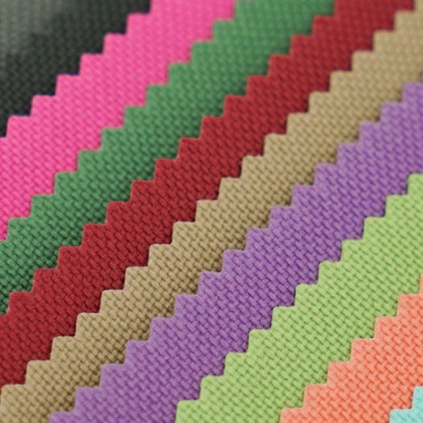 Quality 600D Polyester Nylon Oxford Fabric 340Gsm Backpack Produced Material for sale