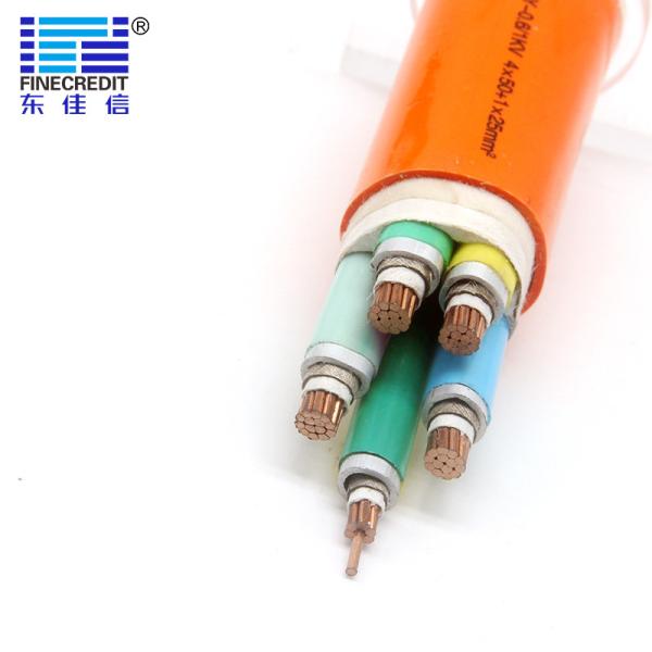 Quality Underground 0.6/1KV 5 Core Mineral Insulated Cable DJX Electrical Fireproof for sale