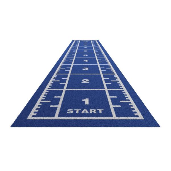 Quality 63000 Stitches/m2 Density Dorelom Indoor Gym Flooring Turf with Double PP NET for sale