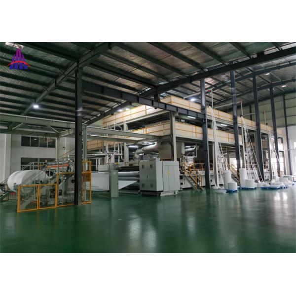 Quality 1200mm 800KW Spunbond Nonwoven Fabric Machine Air Drawing High Speed for sale