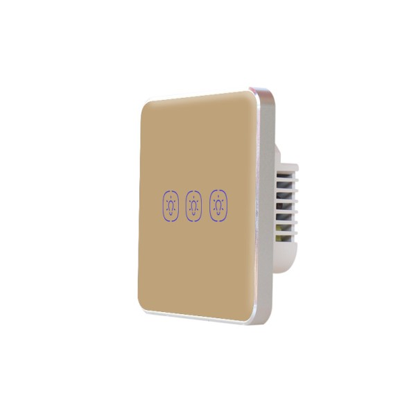 Quality ABS Glass Touch Dimmer Tuya Smart Switch Smart Life APP Control for sale
