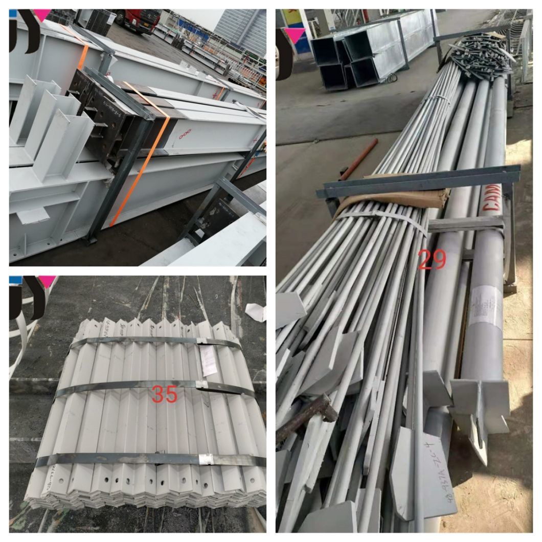 Prefab Steel Structure Dairy Cow Shed Farm Prefabricated Steel Structure Farm
