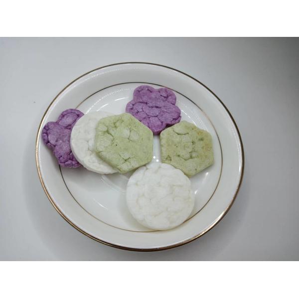 Quality Calcium Iron Zinc Baby Vegetable Rice Crackers for sale