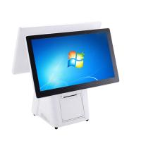 Quality Retail Stores 10 Point Capacitive Touch Dual Screen Android/Win POS Terminal for sale