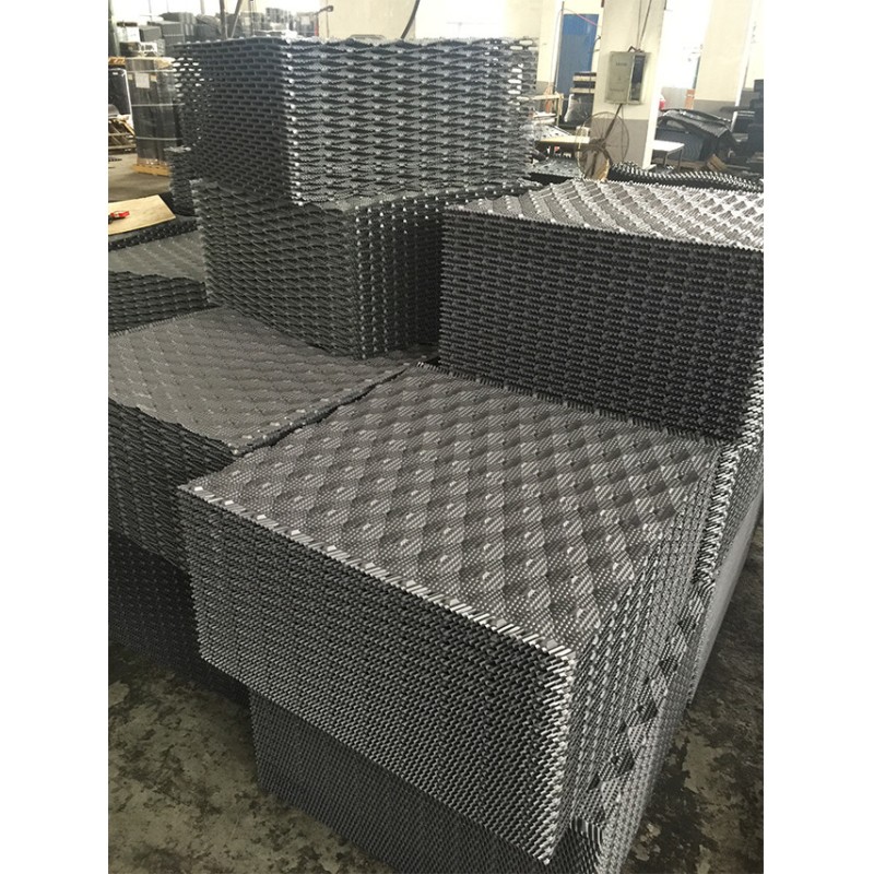Honeycomb PVC Sheet Cooling Tower Filler Replacement Media 850mm 1000mm 5