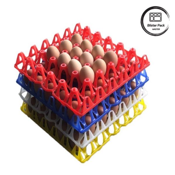 Quality Affordable 30 Cell Plastic Egg Blister Tray Packaging for Chicken Eggs for sale