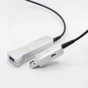Quality 5Gbps USB3.0 Active Optical Cable Hybrid Power Supply for sale