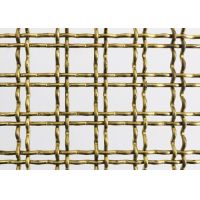 Quality Brass Double Crimped Wire Mesh 5mm 4×8 for sale