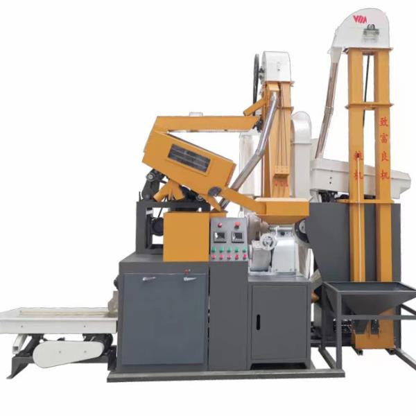 Quality 380V 3phase 20td Combined Complete Rice Milling Machine 1000kg/H for sale