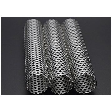 Quality Velp Cylinder Perforated Metal Mesh Galvanized Anodized Perforated Filter Tube for sale