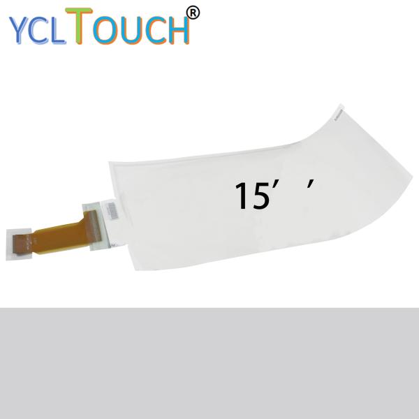 Quality 15 Inch Capacitive Touch Foil Film 12-20 Touch Points For Tablet / Laptop / AD Machine for sale