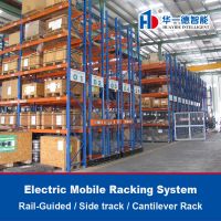 Quality Heavy Duty Electric Mobile Pallet Racking System for sale