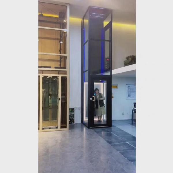 Quality Office Platform Traction Type Elevators 500-1000 Kg Capacity Gear And Motor for sale