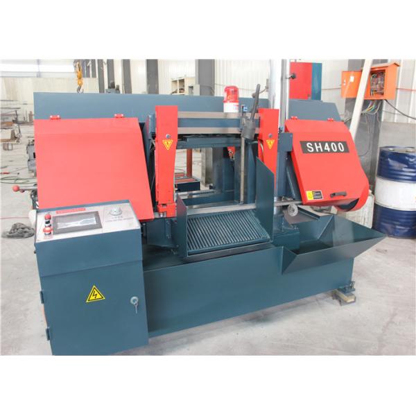 Quality Metal Cutting Horizontal Band Saw Machine Hydraulic Working Clamp Style for sale
