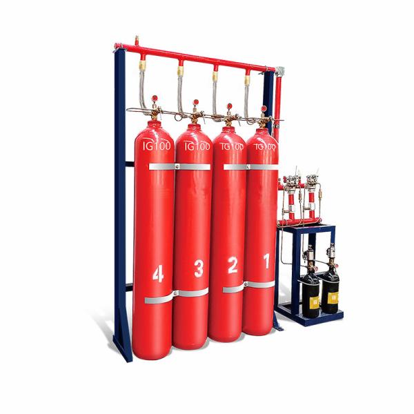 Quality 140L Cylinder Volume 30MPa Working Pressure Automatic Start Inert Gas Fire for sale
