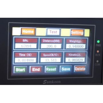Quality Toys Testing Equipment Touch Screen Control Kinetic Energy Tester Sensor for sale