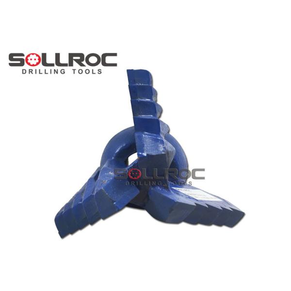 Quality API Thread Three Wings Step Drag Drill Bits With Tungsten Carbides for sale