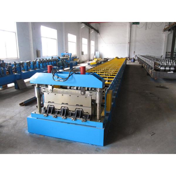 Quality Roof Construction Floor Deck Roll Forming Machine With 30 Groups Rollers for sale