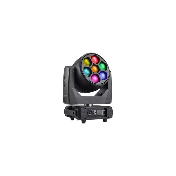 Quality 7X40W RGBW Moving Head LED Wash Stage Lighting 4 in 1 350W 9° - 44° Zoom for sale