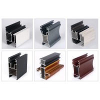 Quality Customized size 6063 T5 Powder Coated Aluminum Profiels For Window / Door Frame for sale
