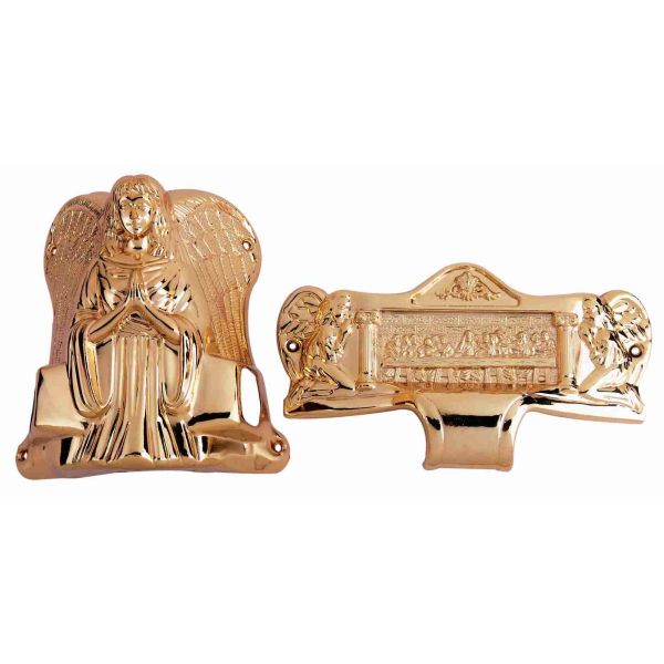 Quality Bronze Casket Parts With Steel Bar 19# B In Bronze Color And Cheaper Price for sale