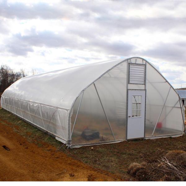 Quality Cheapest Tunnel Greenhouse agricultural single-span greenhouses accessories for sale