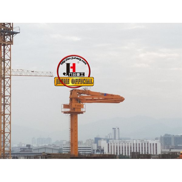 Quality JIUHE HG28B 28 Meters Zoomlion Concrete Pump Placing Boom 3 Section Boom Concrete Boom Placer for sale