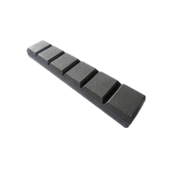 Quality 240*50*23mm Weldable White Iron Laminated CB50 Chocky Bars for sale