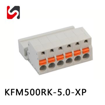 SHANYE BRAND KFM500RK-5.0 300V phoenix pluggable terminal block 5.0mm pitch male