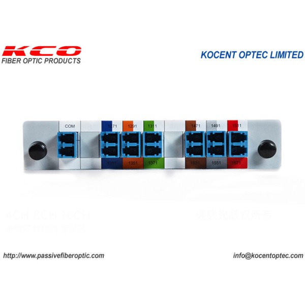 Quality 6CH LGX Coarse Wavelength Division Multiplexing CWDM 6channels For 3U Patch for sale