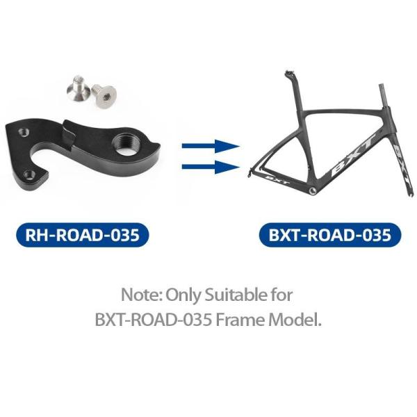 Quality Black Carbon Mountain Bike Frame Rear Derailleur Bracket Aluminum Alloy for sale
