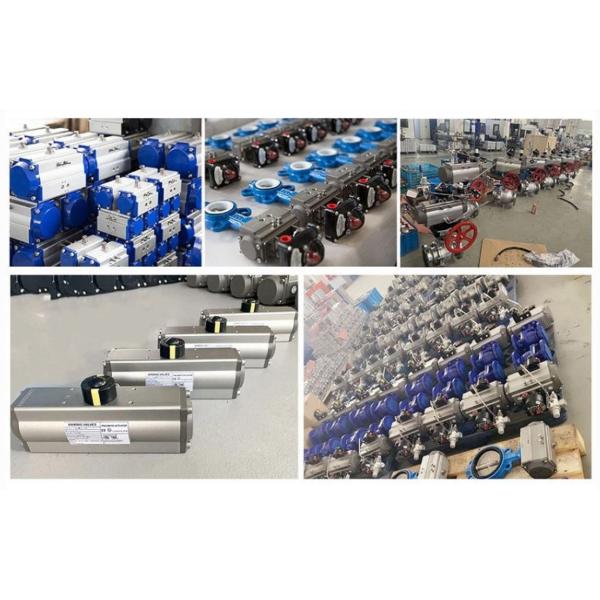 Quality Double Acting NAMUR Stainless Steel 304 Pneumatic Actuator for sale